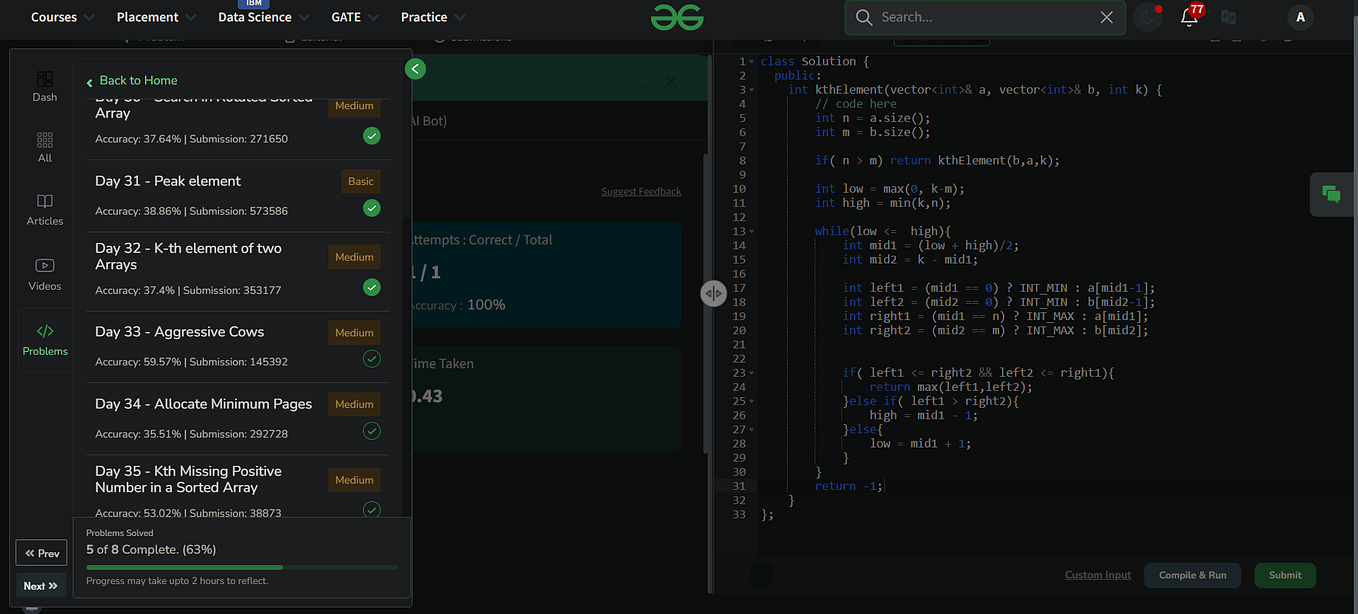 Python GFG160 CHALLENGE DAY 37 : Rotate by 90 degree (Anti-Clockwise) 🔄📐 | by Aswathi P | Jul ...