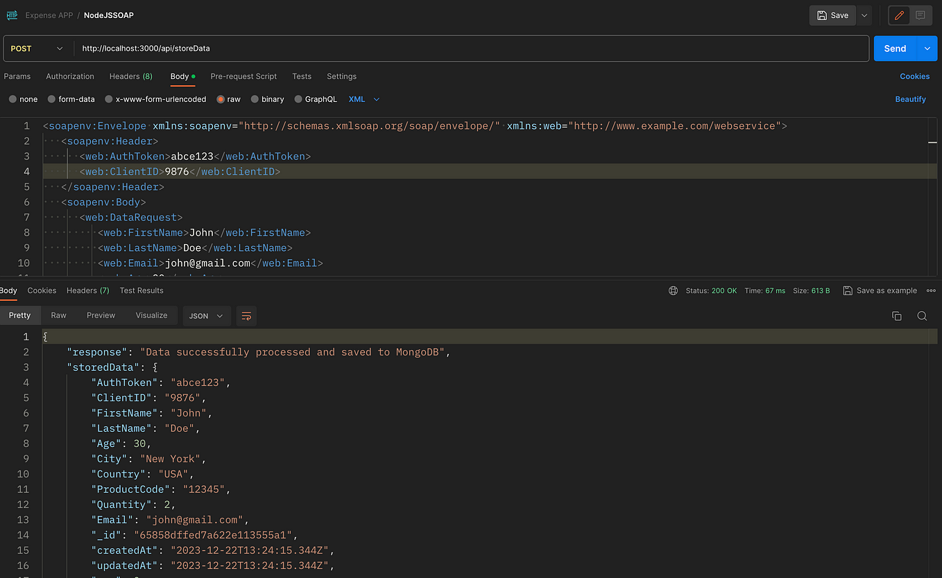 Converting Json To Soap Using Nodejs And Xml2js By Sade Shure Garmamo Towards Dev 9930