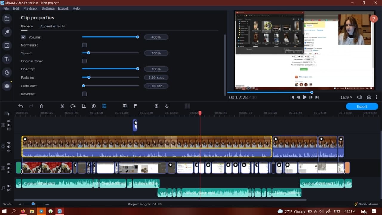 What I made for the first video editing assignment - Kristina ...