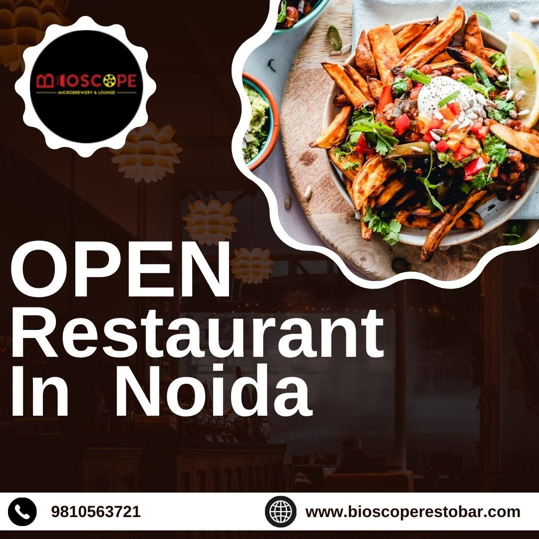 Best restaurants and bar in Noida - Bioscope Resto Bar - Medium