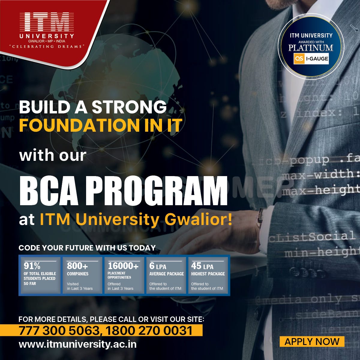 ITM University Gwalior: A Premier Destination for B.Tech in Computer ...