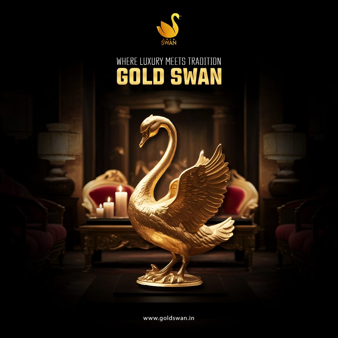 Crafting Dreams in Gold — Gold Swan - Gold Swan - Medium