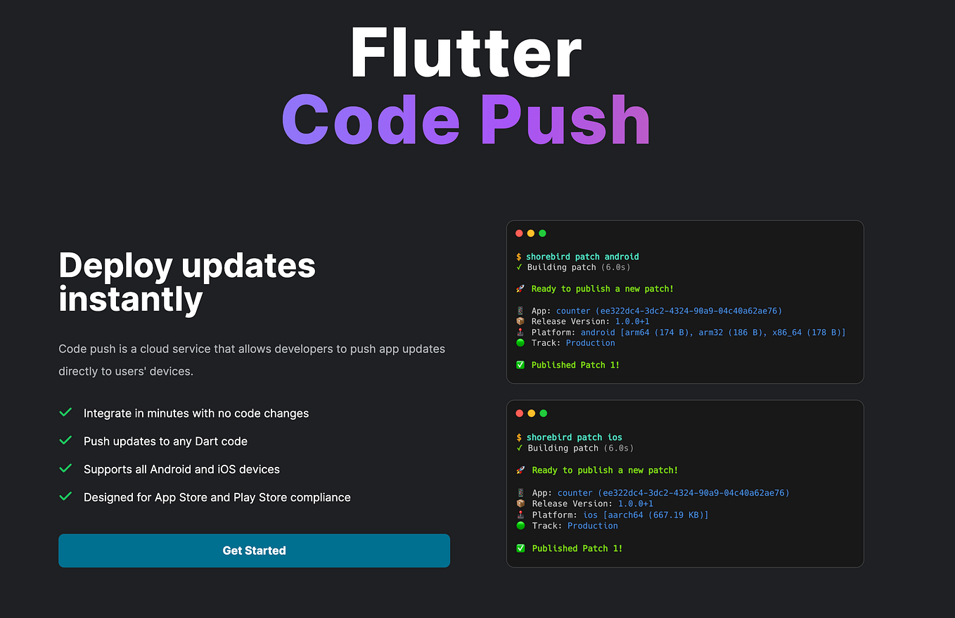 Integrate shorebird with your Flutter app. | by Nour Magdi | Medium