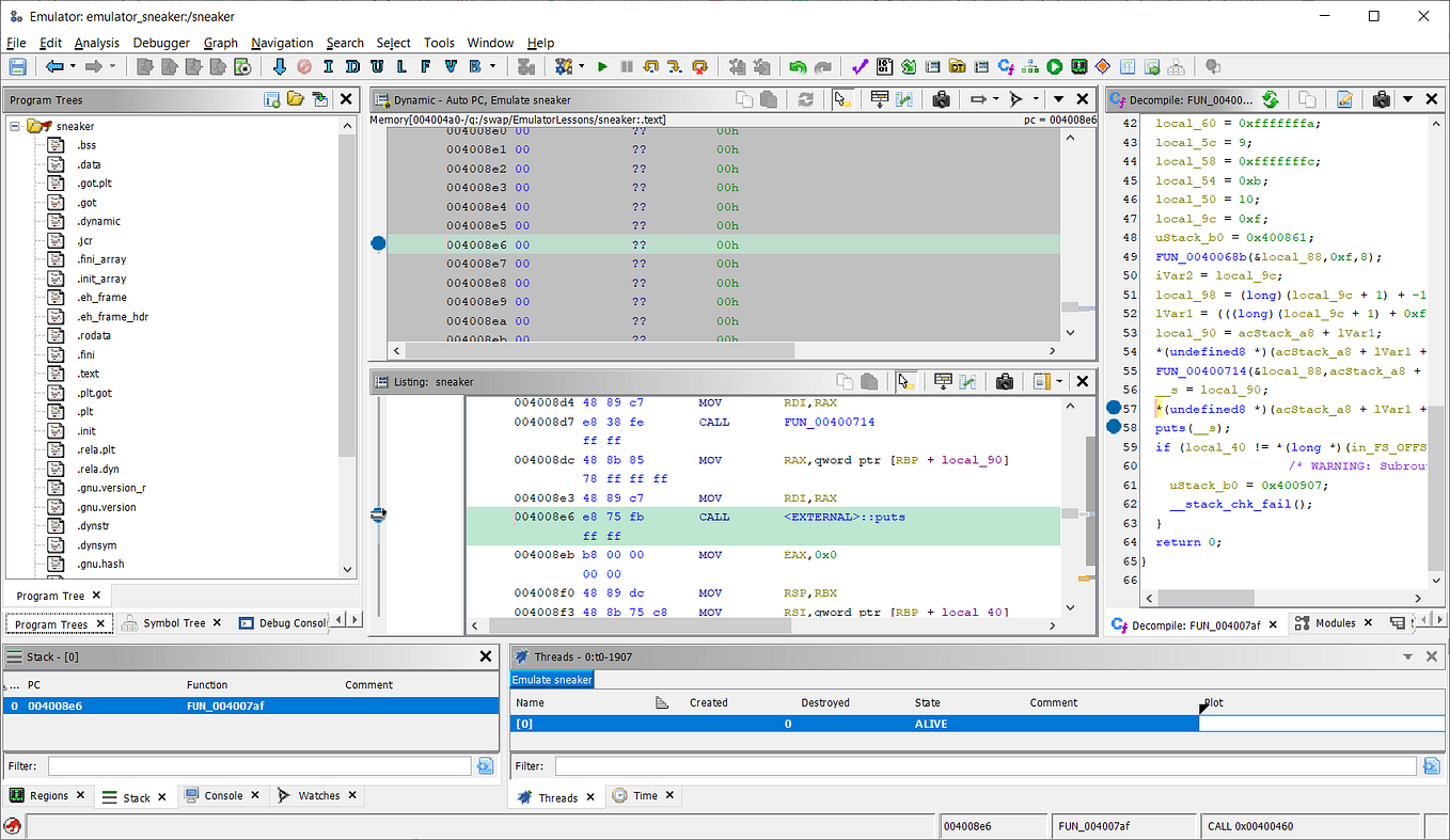 Vulnerability Analysis with Ghidra Scripting | by Craig Young | Medium