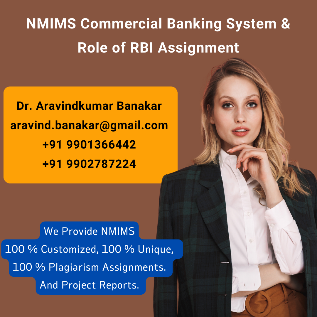 NMIMS 4TH SEM PROJECTS BY DR. Aravind Banakar | by Dr Pooja Sexena | Medium
