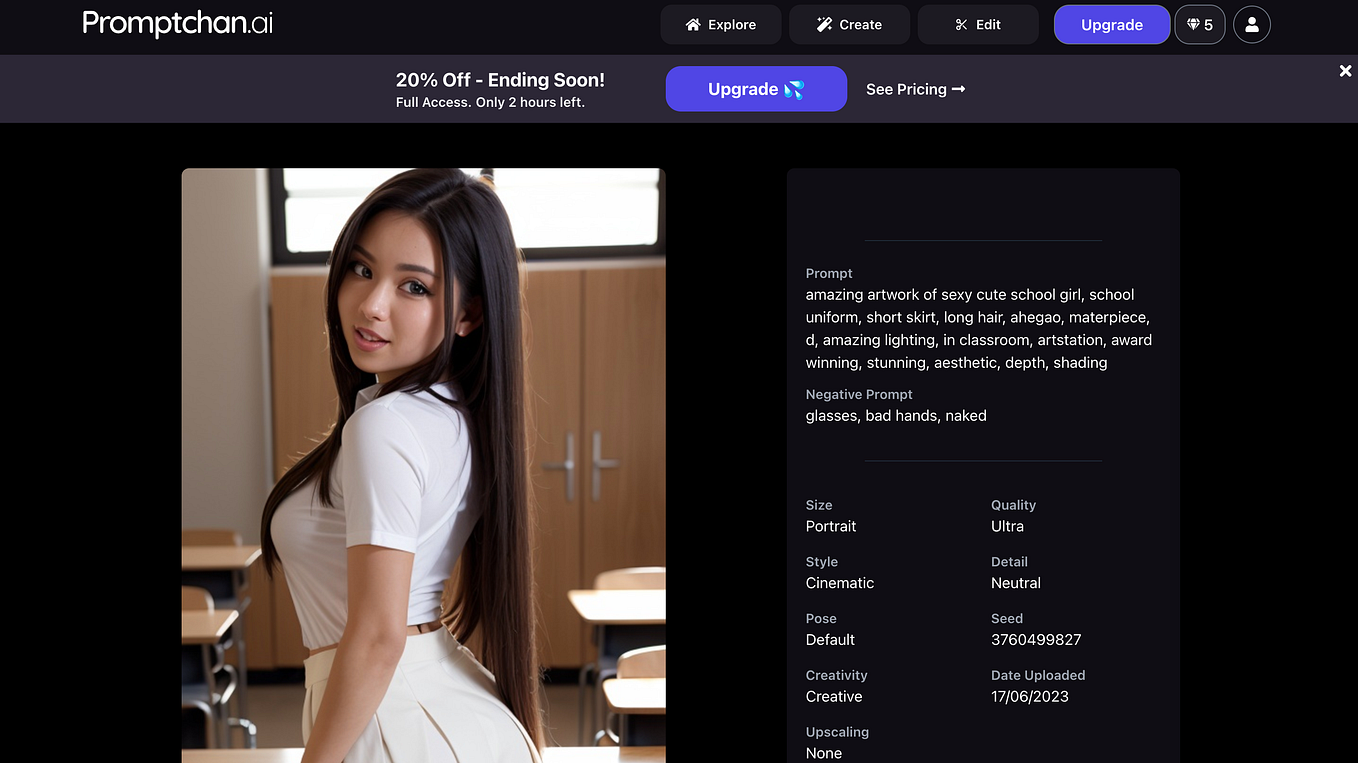 Promptchan Review: Generate AI Girls Easily in Photos & Videos | by Best AI Apps | Apr, 2024 ...