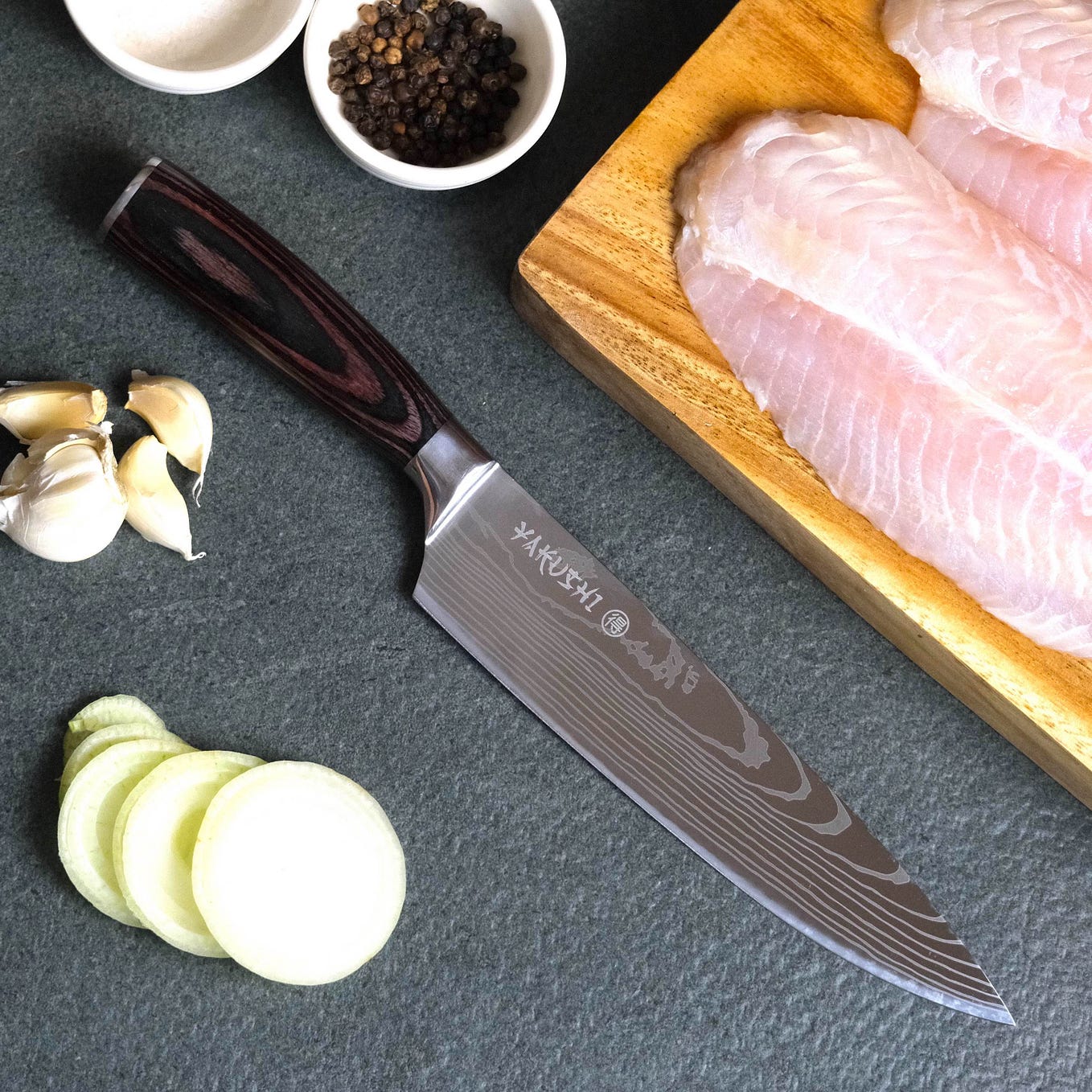 Best Kiritsuke Knife - Yakushi knives - Medium