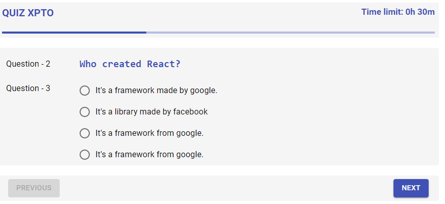 Creating a Quiz app with Reac.js, Typescript, and Redux. Part 1. | by Thacio Pacifico | Medium