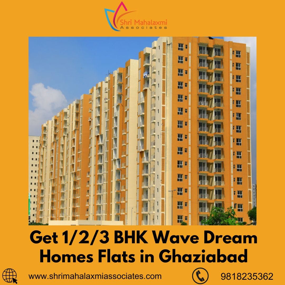 Best 3BHK Wave Executive Floors in Ghaziabad - Shri Mahalaxmi ...
