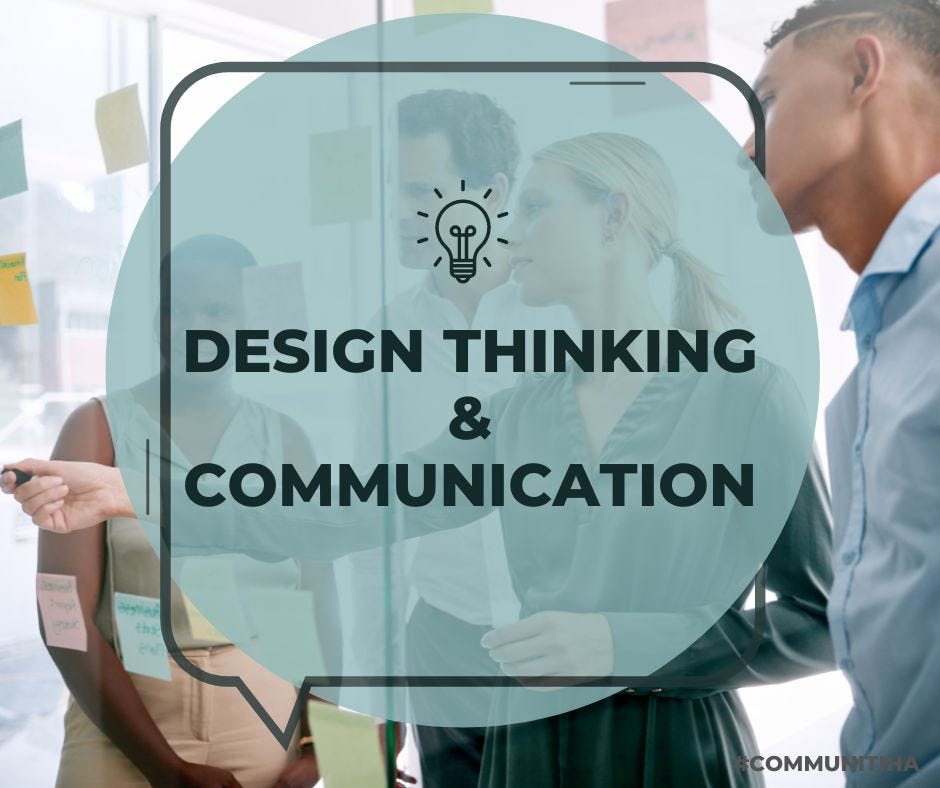 Design Thinking and COMMUNITY. This article begins with this question ...
