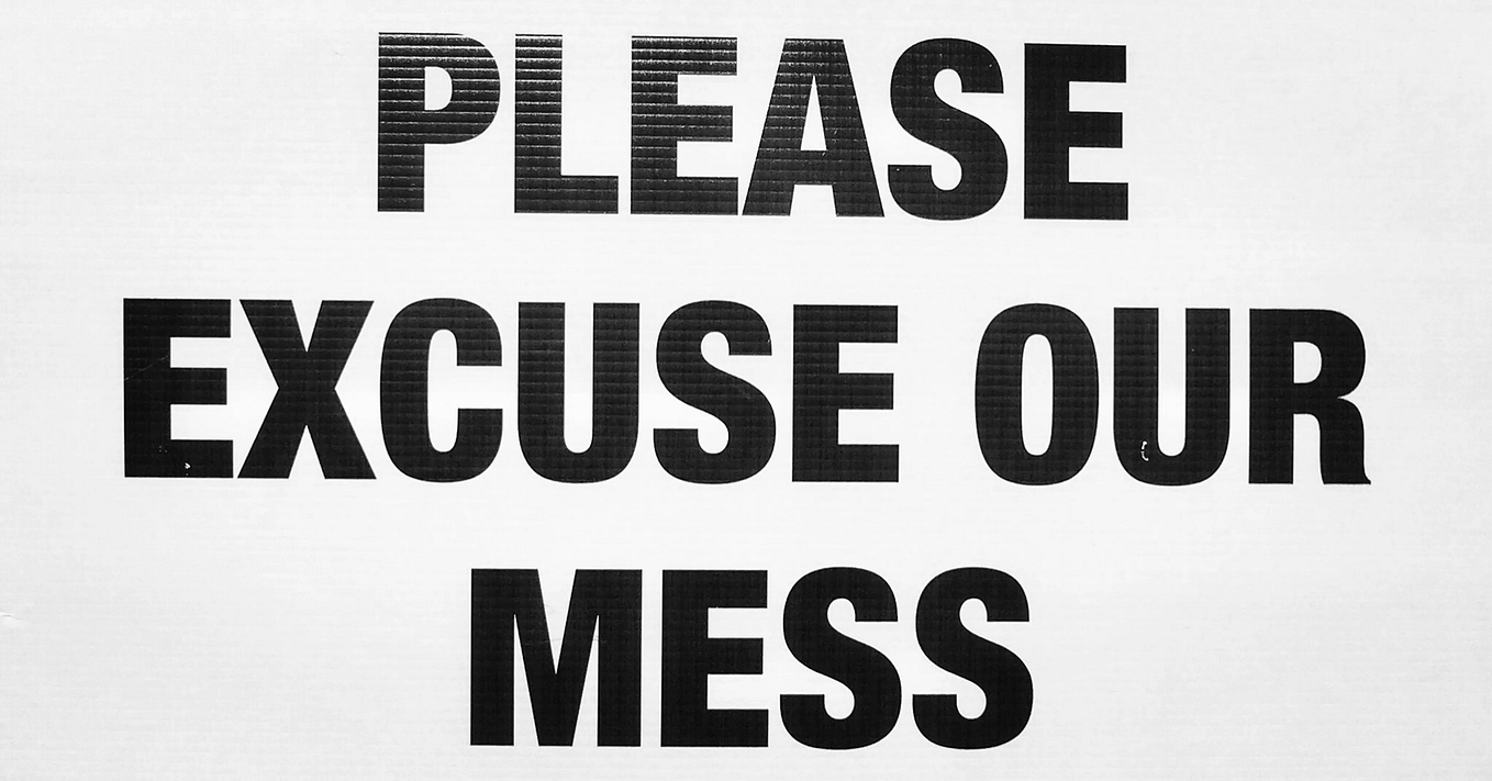 Everyone makes messes, but not every mess is created equal | by Robert ...