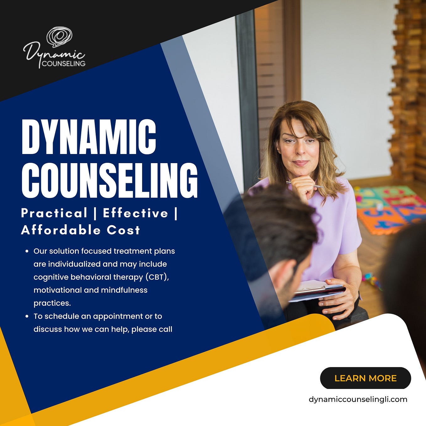 Therapist — Commack, NY. Dynamic Counseling LCSW | by Dynamic ...