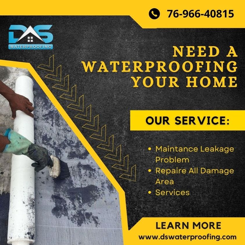 Waterproofing Company in Mohali - DSwaterproofing - Medium
