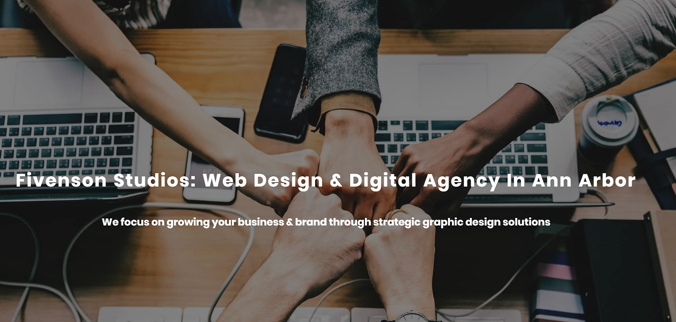 Web design ann arbor - Fivensonstudiosus - Medium