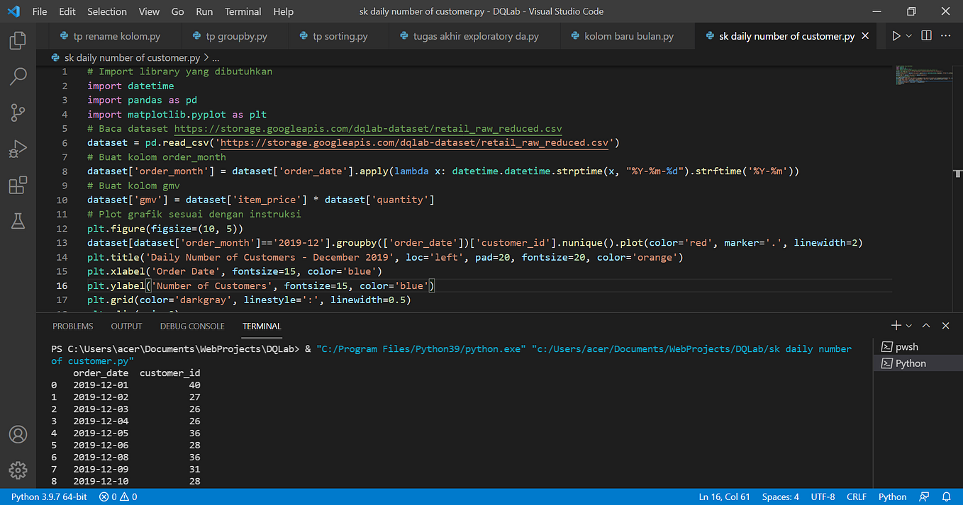 Python for Data Professional Beginner — Part 3 | by Mark Blue Notes ...