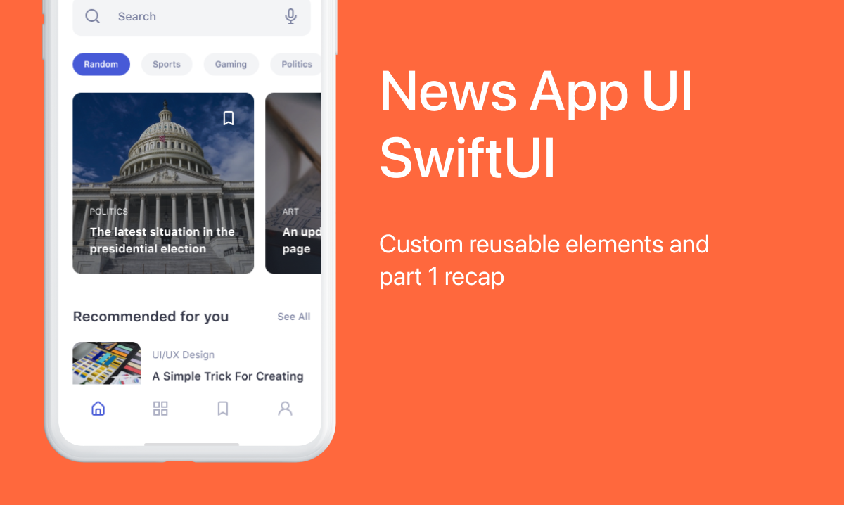 Building News App Ui Using Swiftui · Part 1 Mobile App Circular