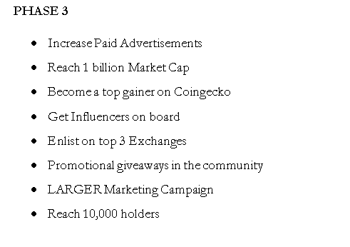 Road Map phase 2 #dandieinu #dogs #crypto #cryptotoken #erc20 # ...
