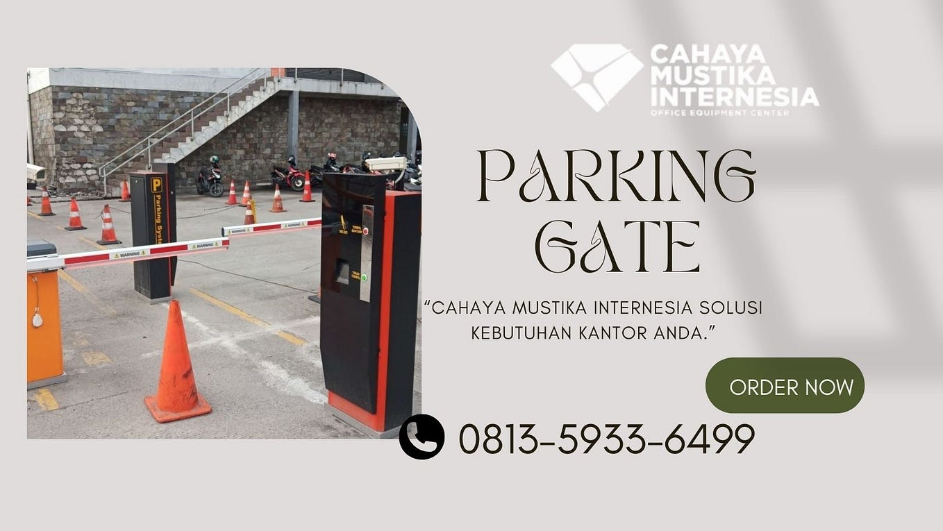 WA 0813–5933–6499, Distributor Parking Gate System Sidoarjo | by 0813 ...