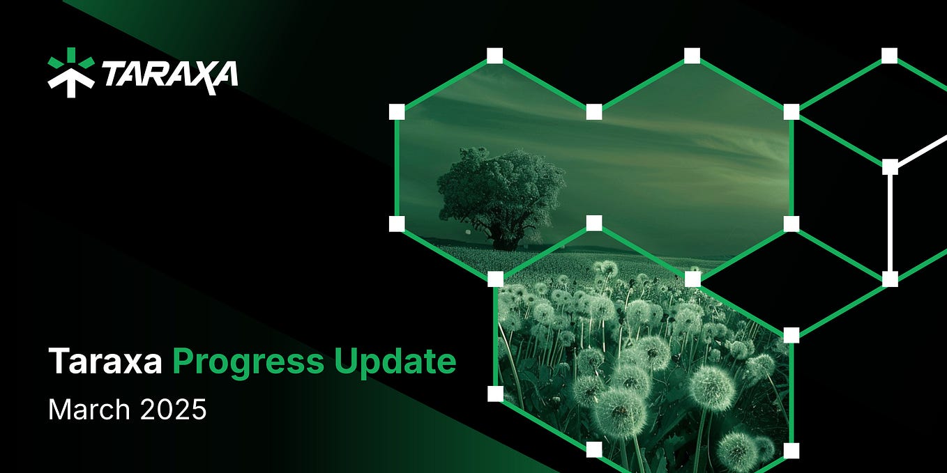 Taraxa Progress Update: April, 2025 | by Steven Pu | Taraxa | May, 2025 ...