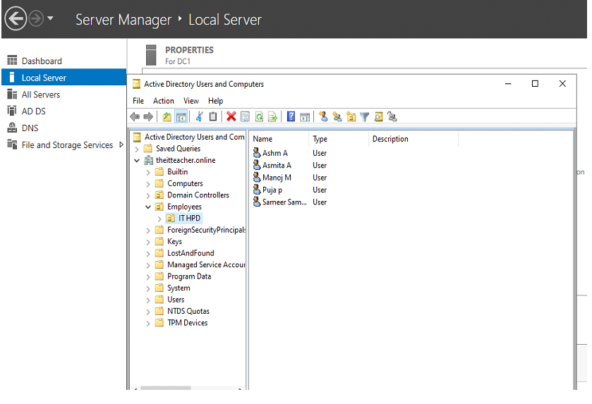 ‘How to Configure Replication for a Domain Controller’ To configure ...