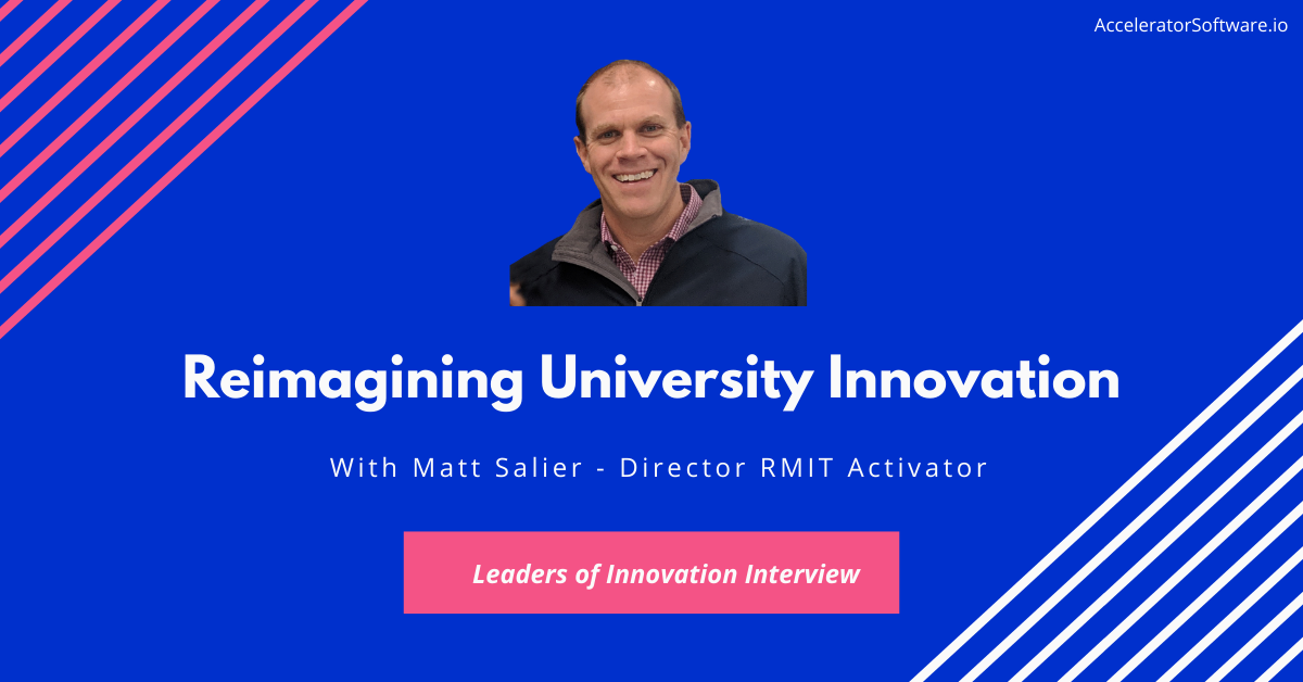 How Covid-19 is Changing Accelerator Programs — ‘Leaders of Innovation’ Interview with Alan ...