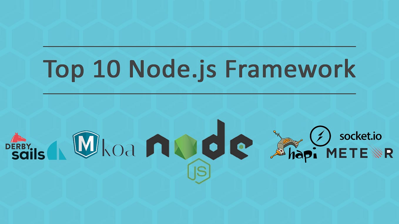 Top 50 recommended frameworks for Node js | by Danish Rizvi | Medium
