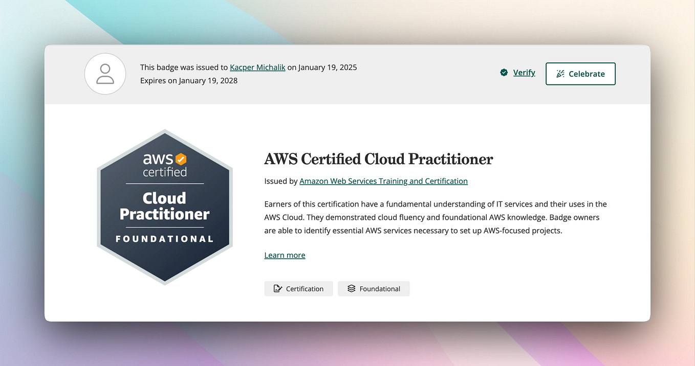 Next Step In Ai Journey Passing Aws Certified Ai Practitioner Aif C01 By Casp3ro Medium