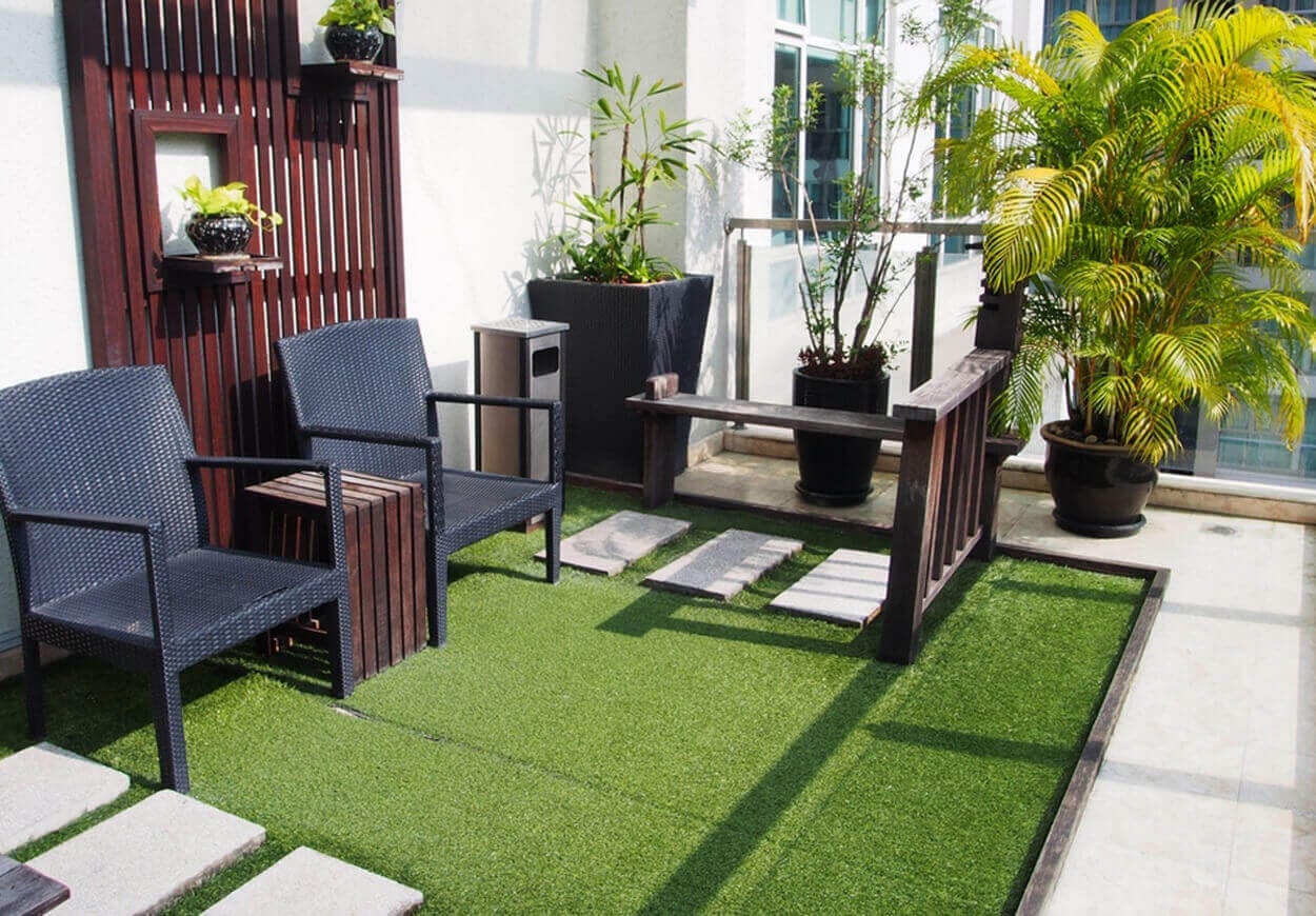Apartment Balconies Garden Design by Premier Abodes ...