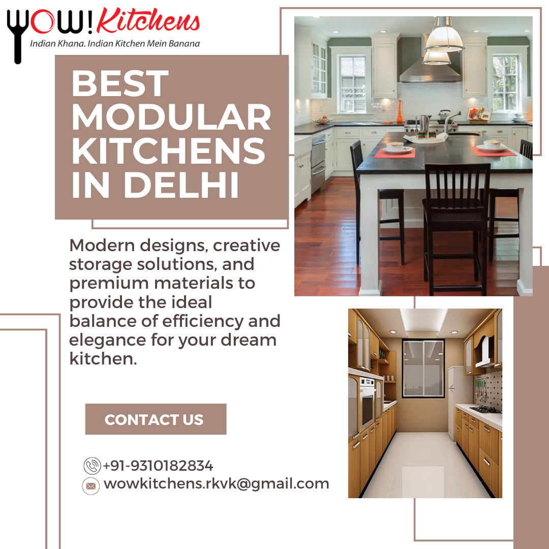 Best Modular Kitchens In Delhi - Wowkitchens - Medium