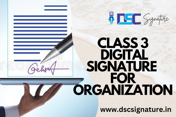 Digital Signature Digital signature is a method of signing an ...