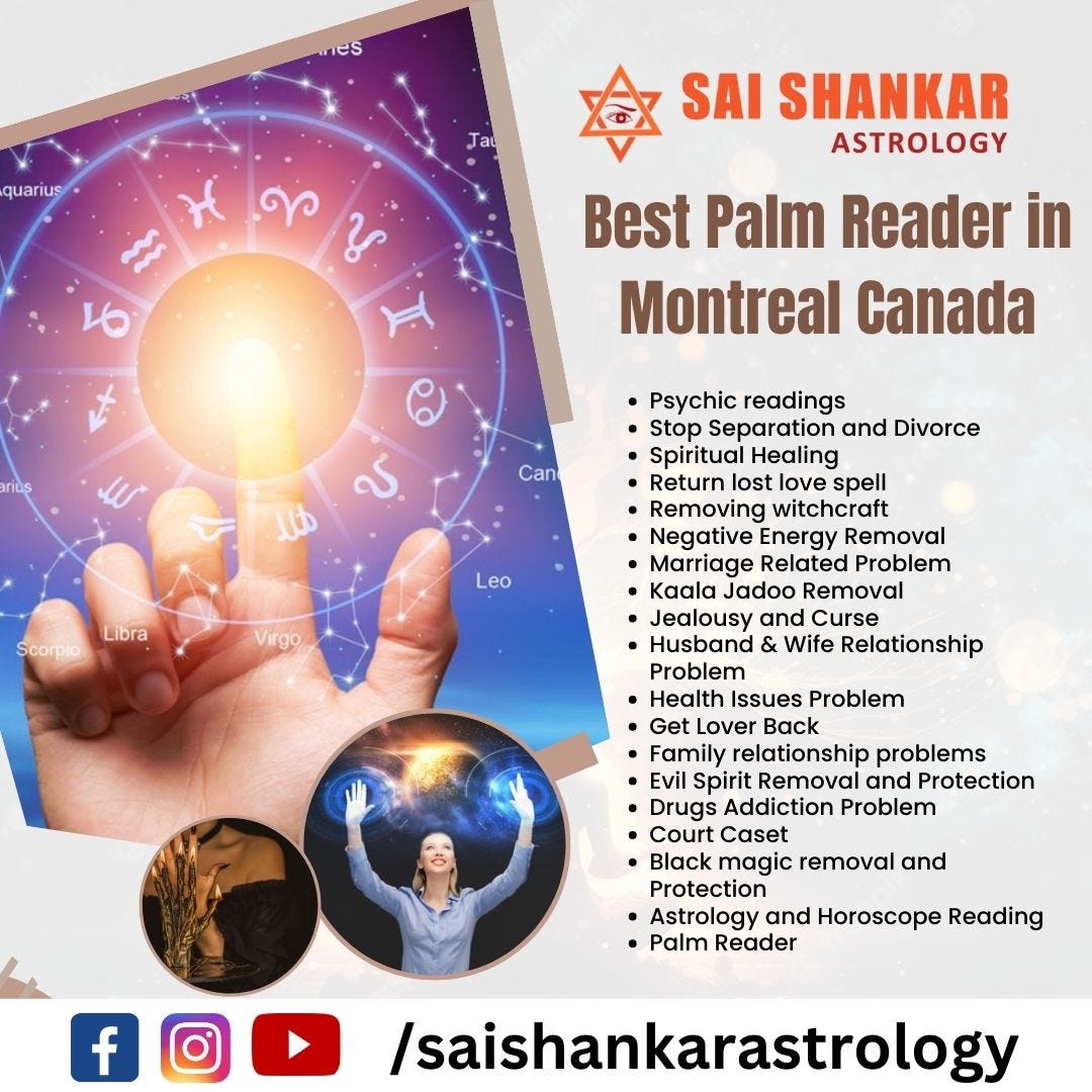 Best Kundali Reader in Montreal Canada - saishankar astrology - Medium