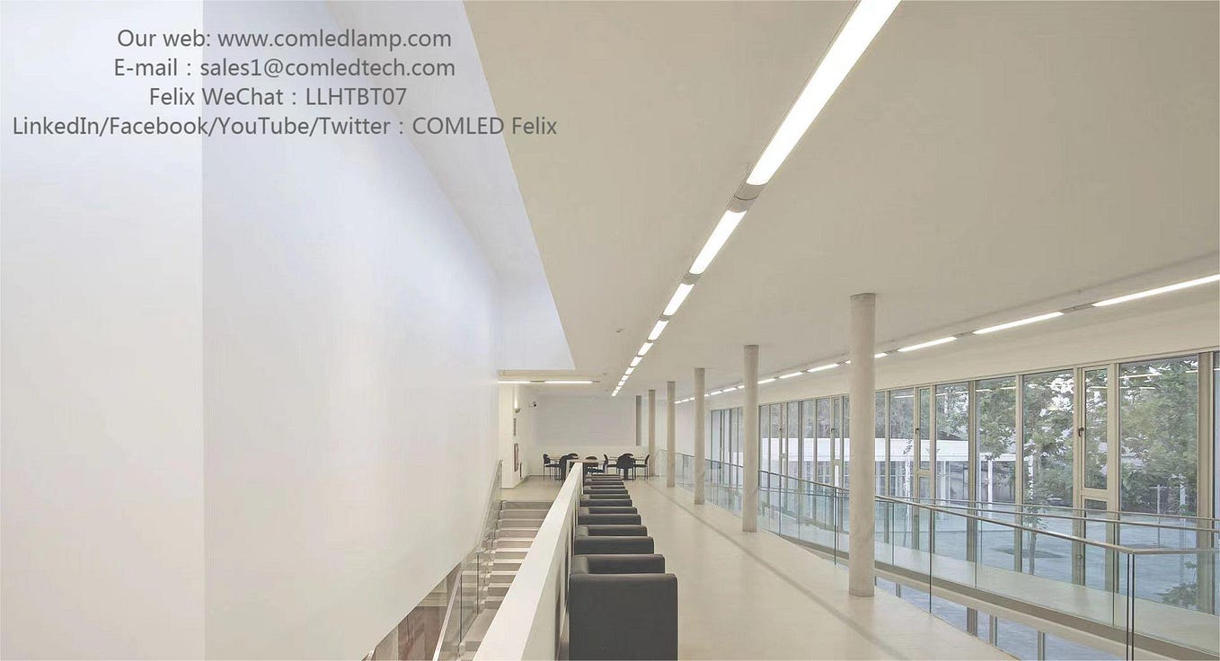 Motion Sensor Slimline LED Batten Light application in parking lot | by ...