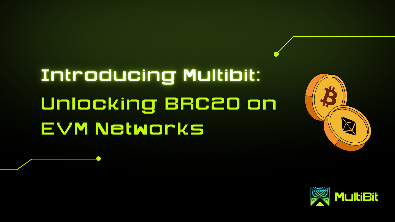 Introducing MultiBit: Unlocking BRC20 on EVM Networks | by Multibit | MultiBit Protocol | Medium