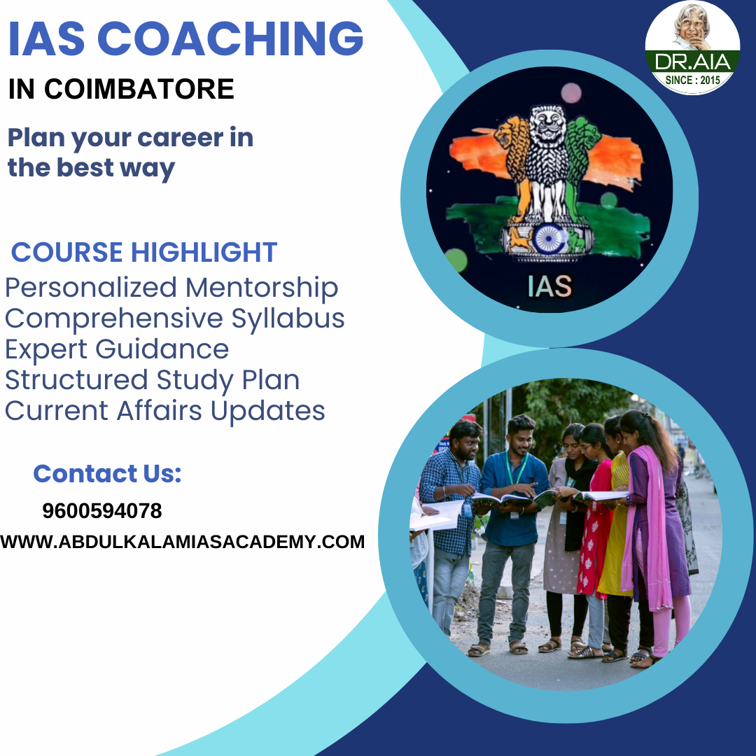 Best IAS Coaching in Coimbatore - Srevanth - Medium