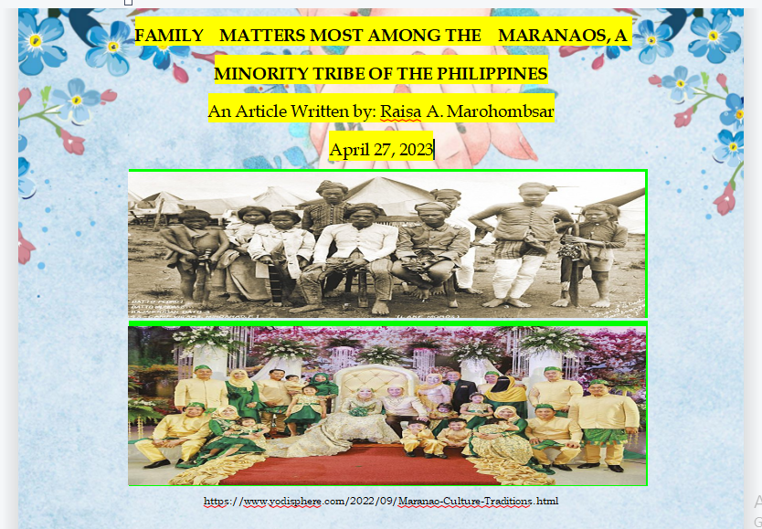 MUSLIM MARANAO WOMEN MAKE A DIFFERENCE AMONG FEMALES | by ...
