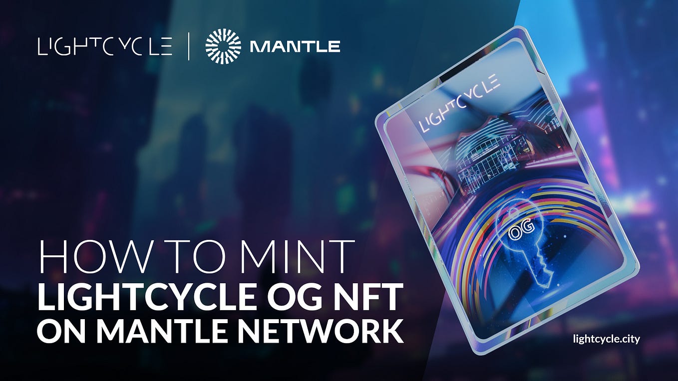 LightCycle OG NFT Minting: Your Journey in the Metaverse Continues! | by LightCycle City | Medium