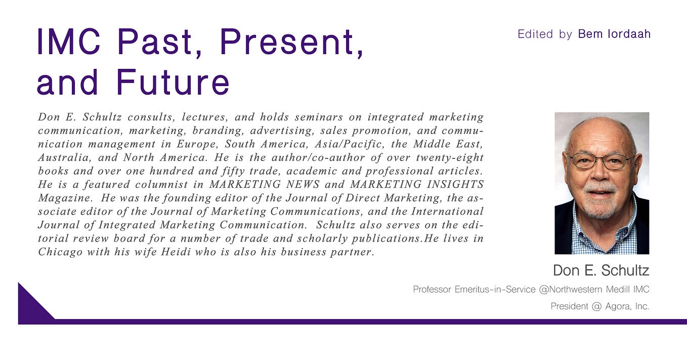 Standing on the Shoulders of a Giant: Remembering Don Schultz | by ...