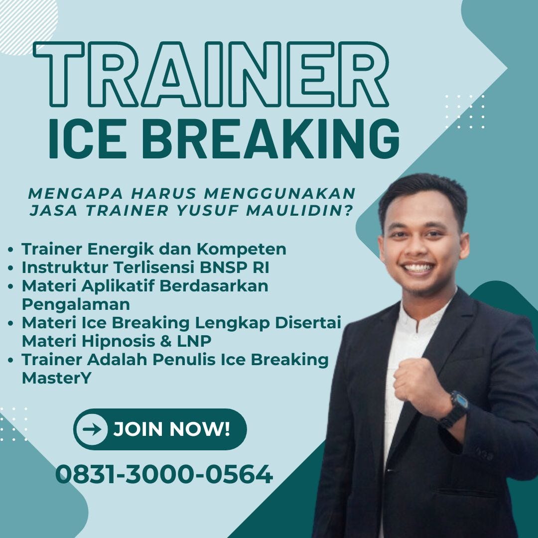 INSPIRATIF, WA 0831–3000–0564, Trainer Ice Breaking Depok - Training ...