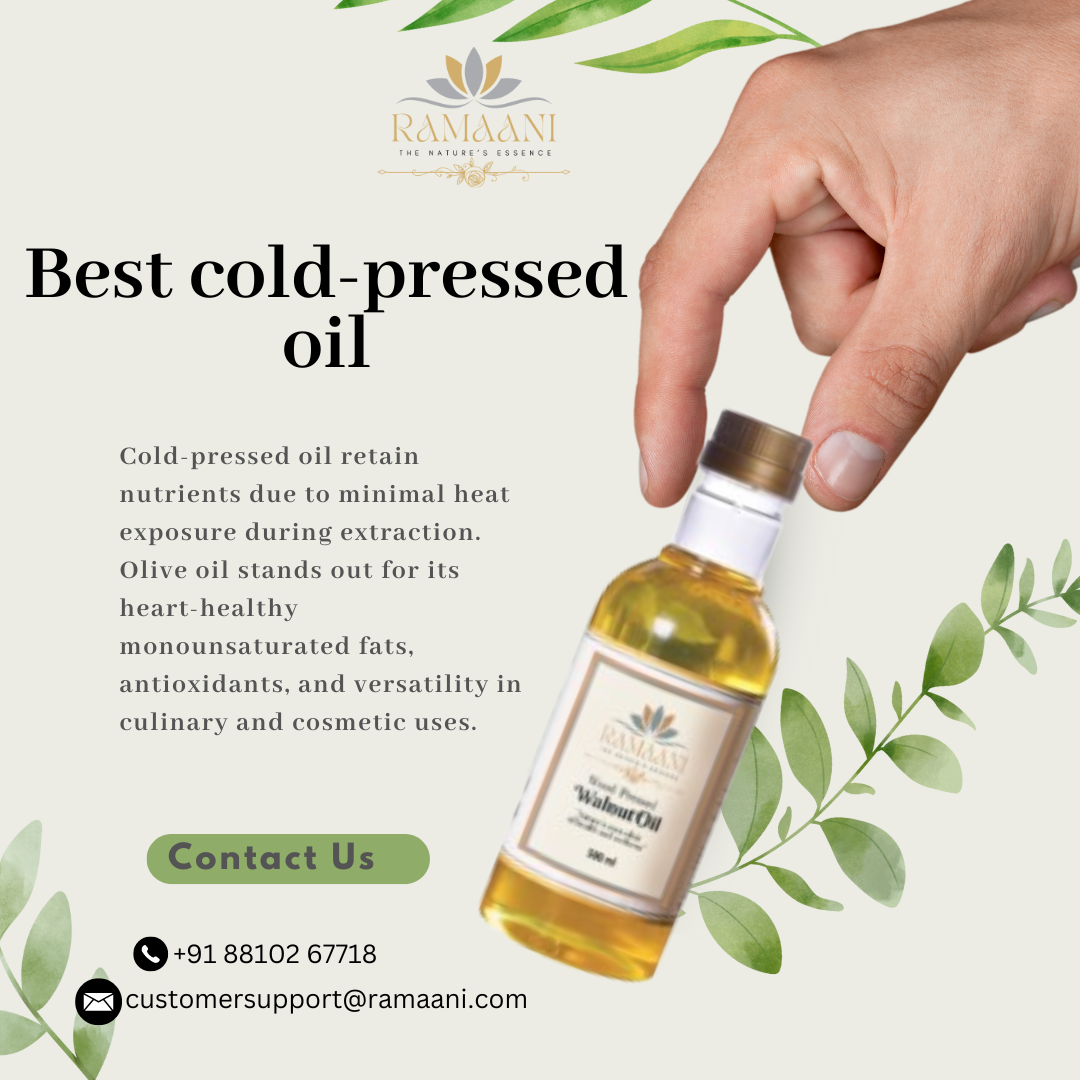 Best cold-pressed oil - Ramaani Nature - Medium