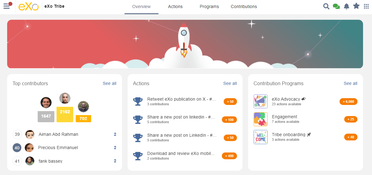 Intranet, Collaboration and Management on eXo Platform | by Precious ...