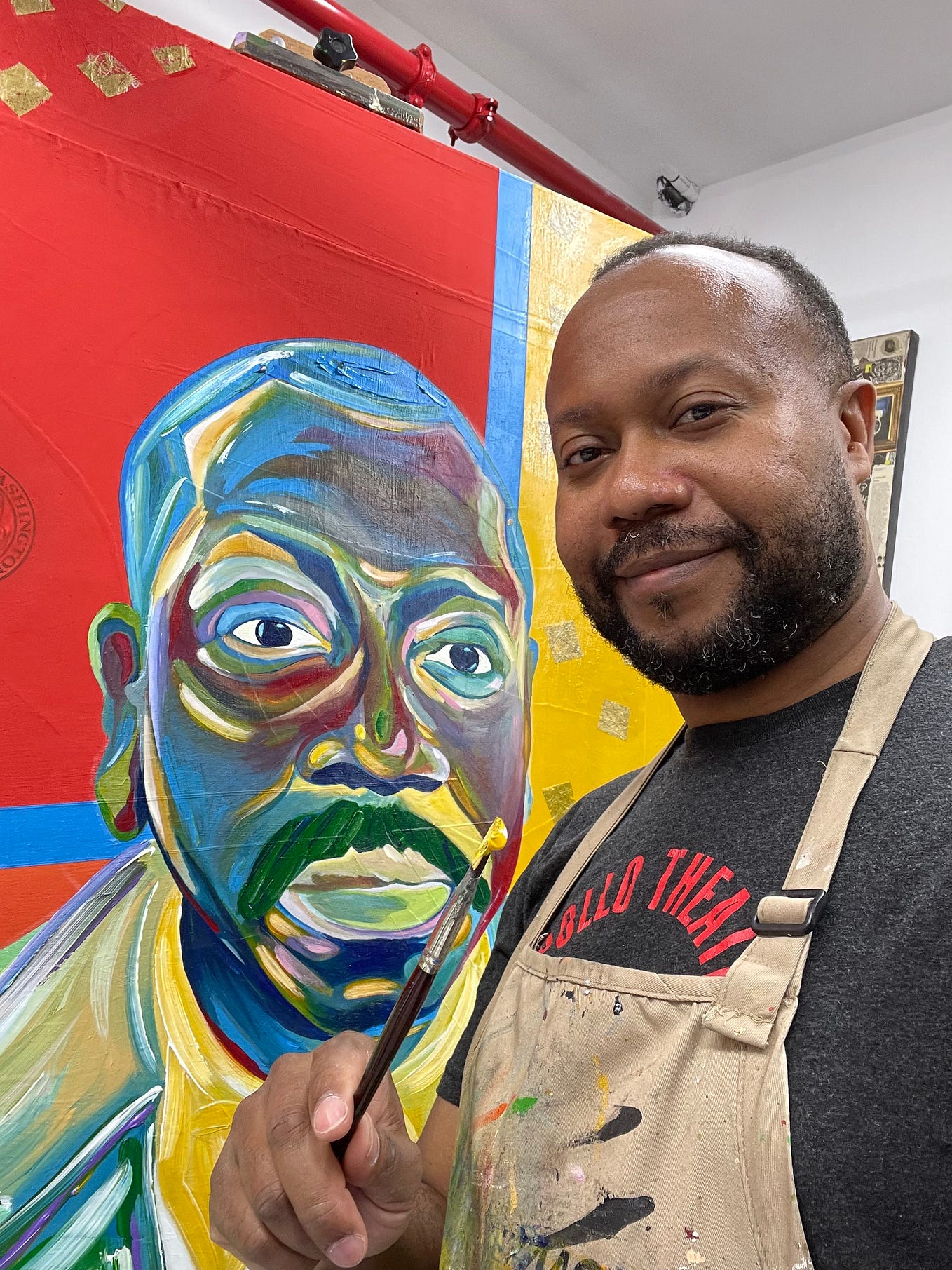 Ligel Lambert and his Black Male Artist Series | by Panths123 | Jul ...