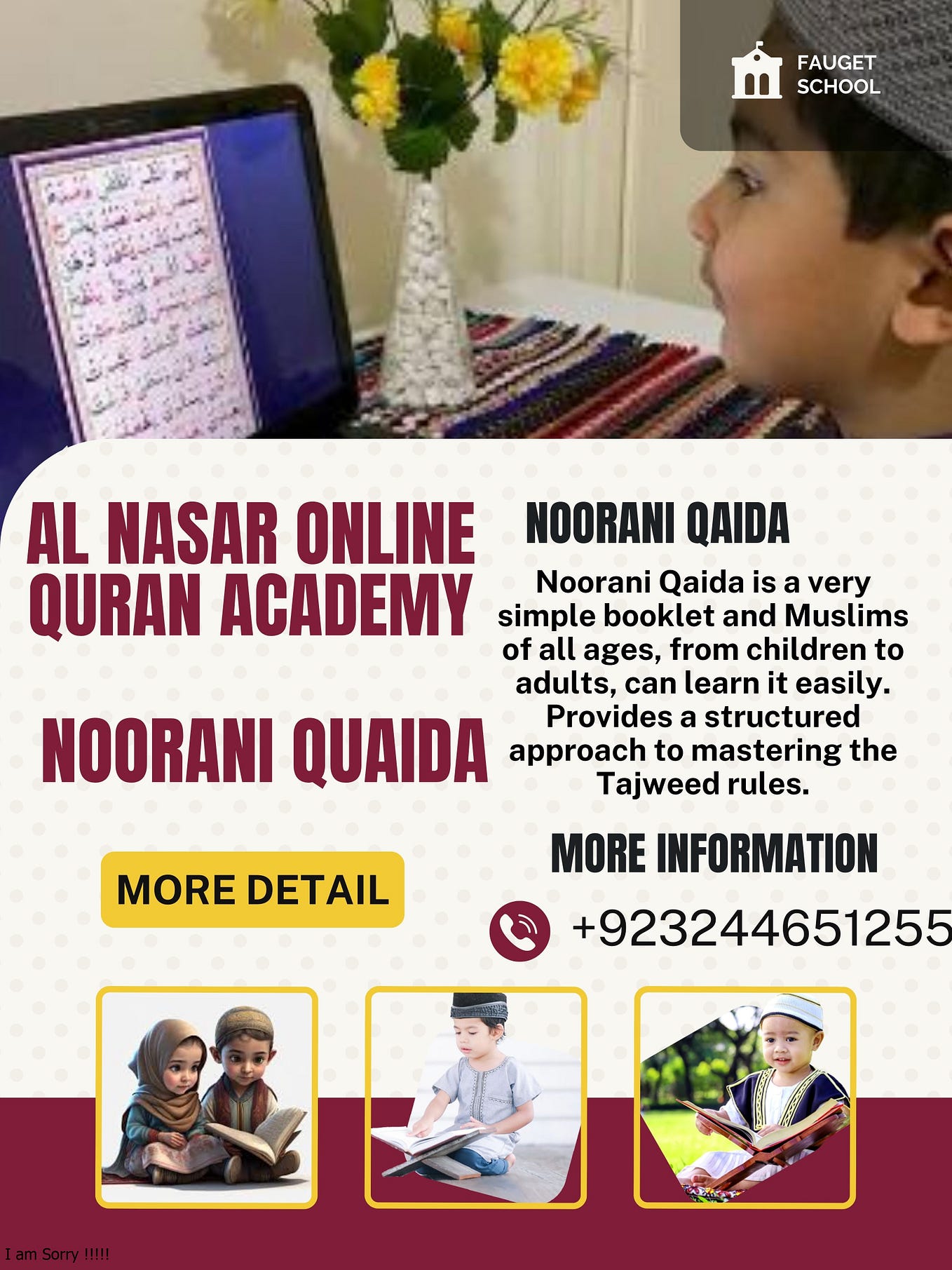 Noorani Qaida AL Nasar Online Quran Academy 03244651255 | by Quran ...