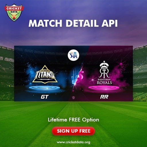 Free cricket API Integration - Cricket Data API - Medium