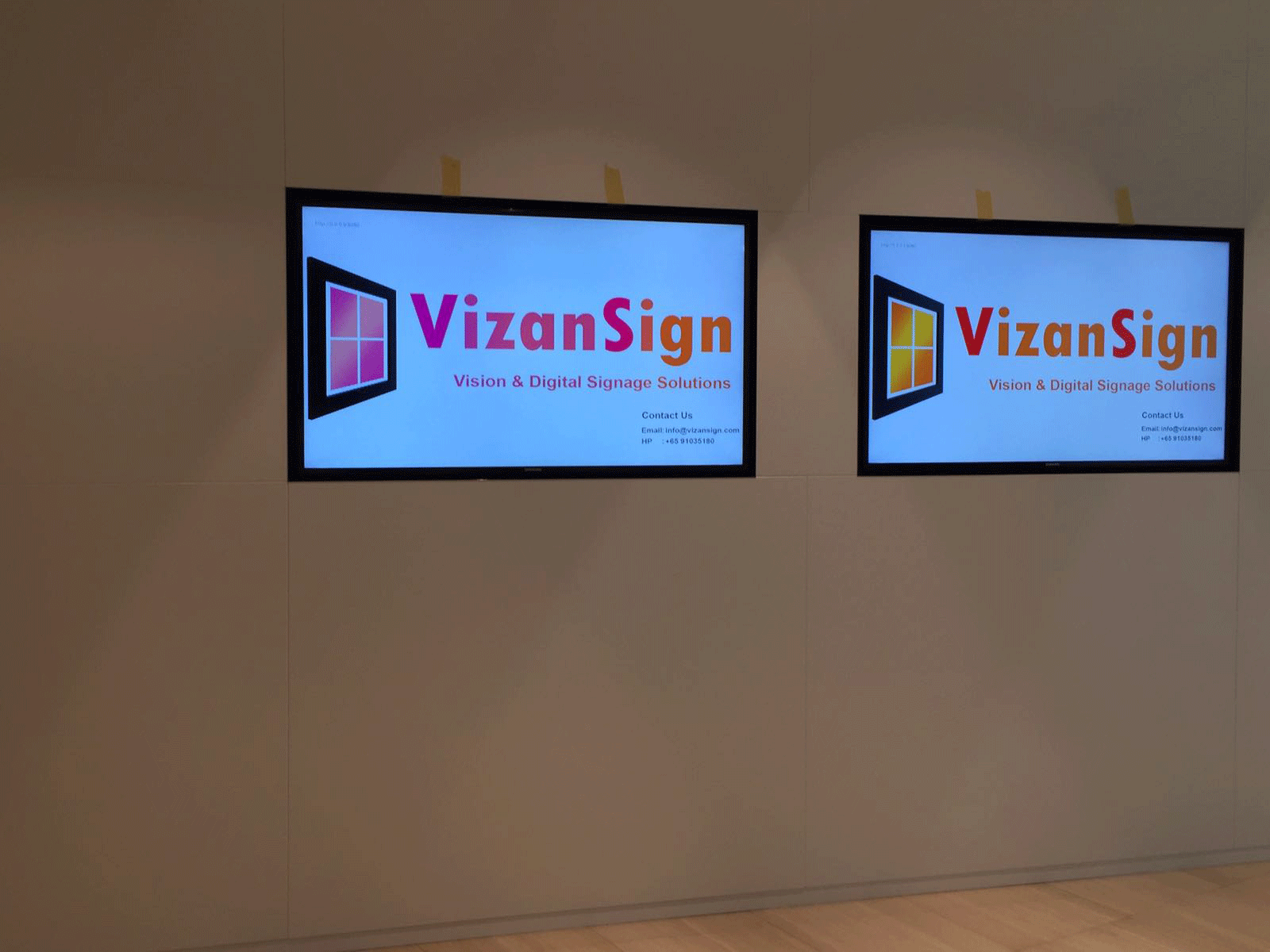 Digital Signage - VizanSign Digital Signage - Medium