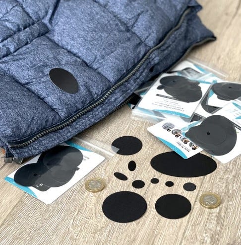 Down jacket repair patches | Azengear.com - aZengear - Medium