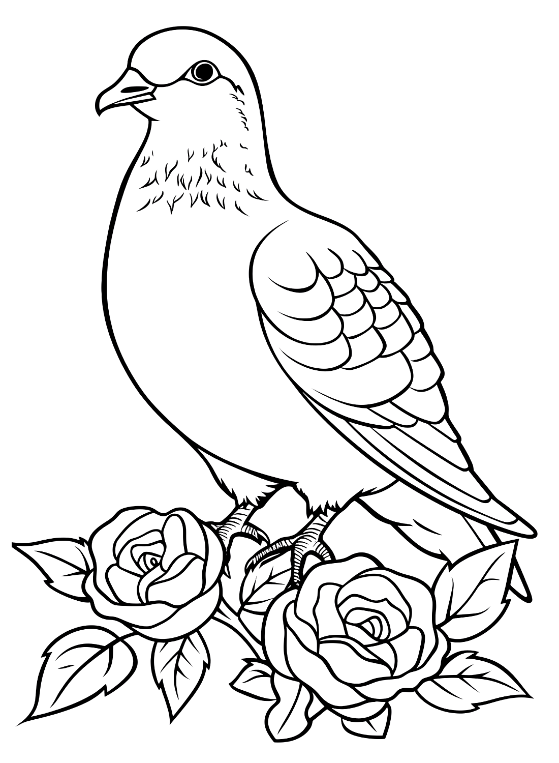 Houses Coloring Pages - Coloringonlinefree - Medium