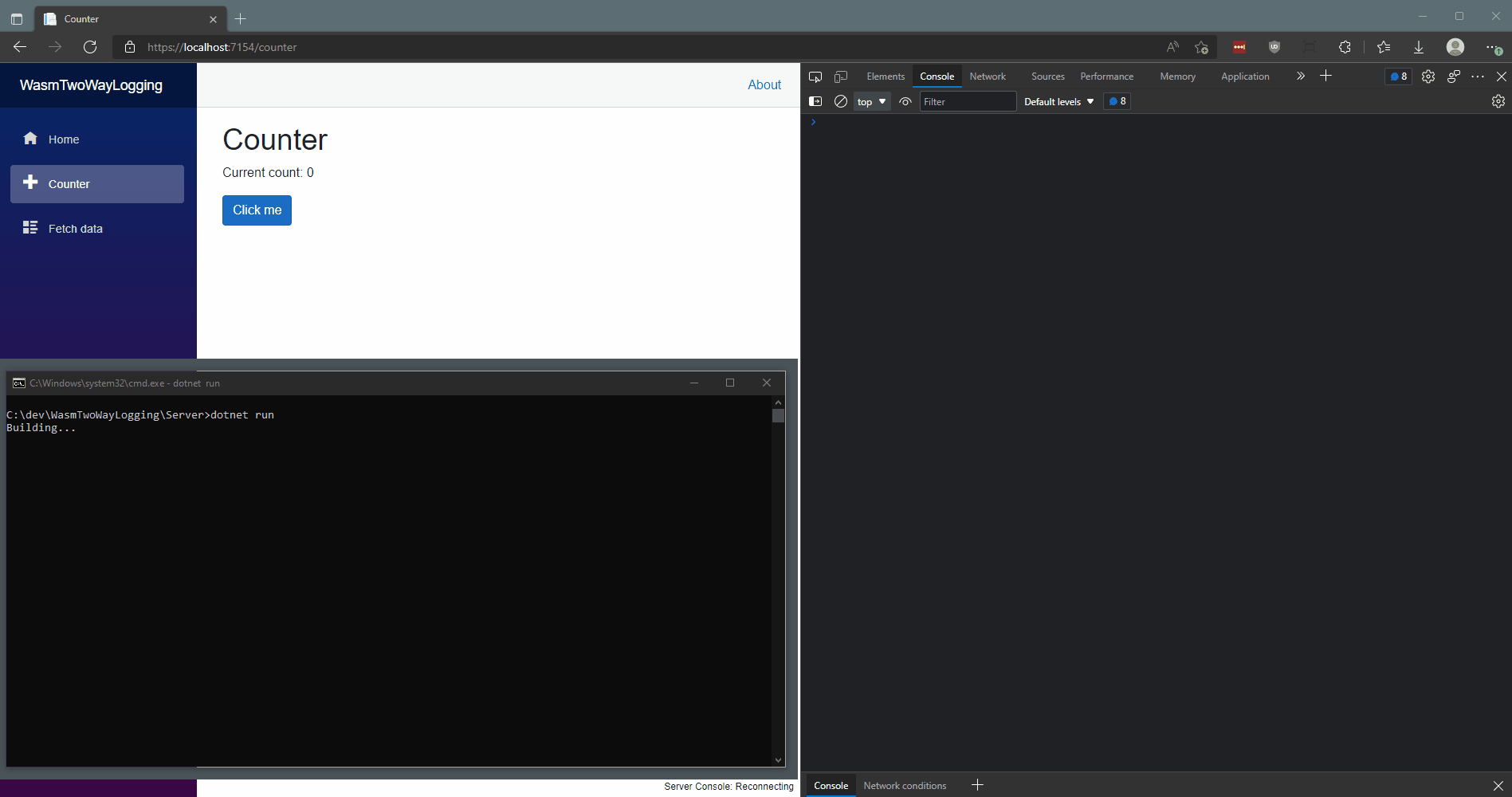 Streaming Blazor Asp Core Logs To The Browser With A Custom Nlog Target And Signalr By