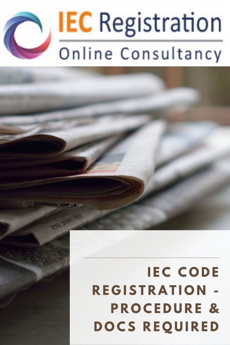 Update Import Export Code Registration | by jency piter | Medium