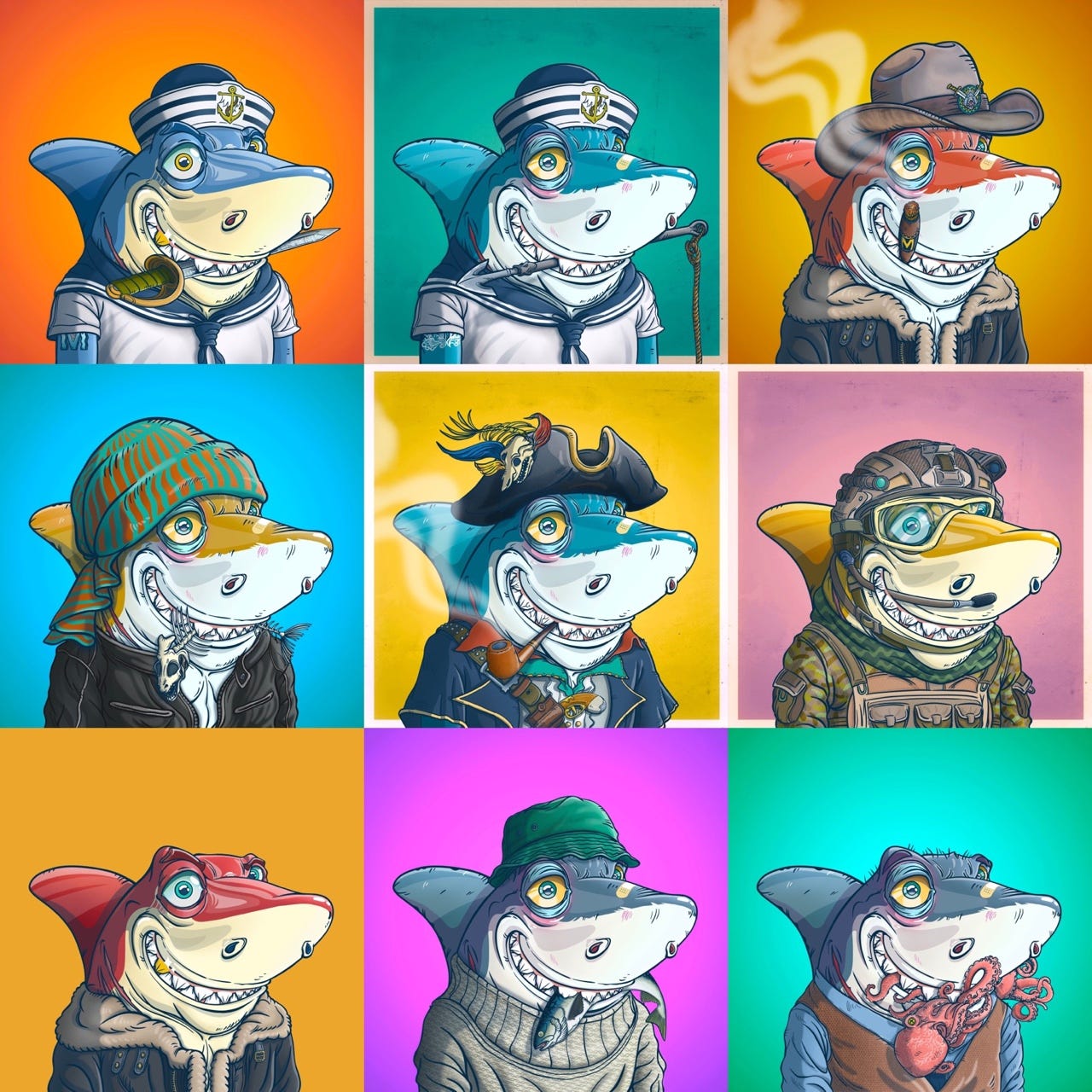 THE MOBY QUEST. Welcome to the dark sea, where unique… | by MOBY SHARKZ ...