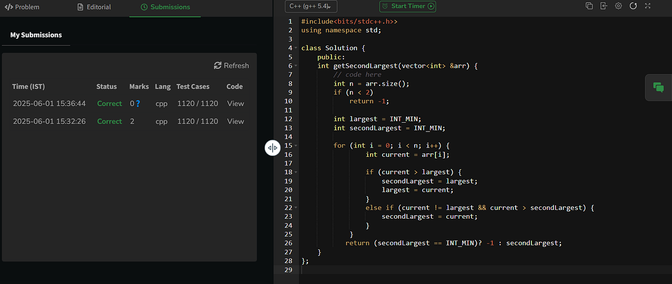 Day 5: Next Permutation — GFG 160-Days DSA Challenge | by Amit Prajapati | Jun, 2025 | Medium